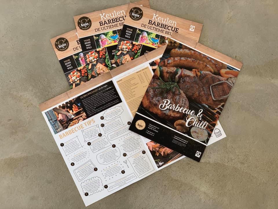 BBQ folder voor slagerij Keulen - Bonapetit Fooddesign