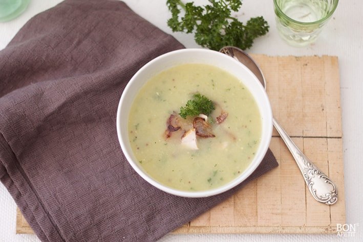 Smullen van groentesoep!