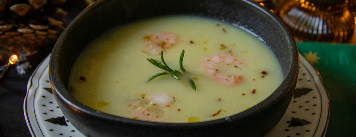 Feestelijke selderijsoep voor kerst - Bonapetit